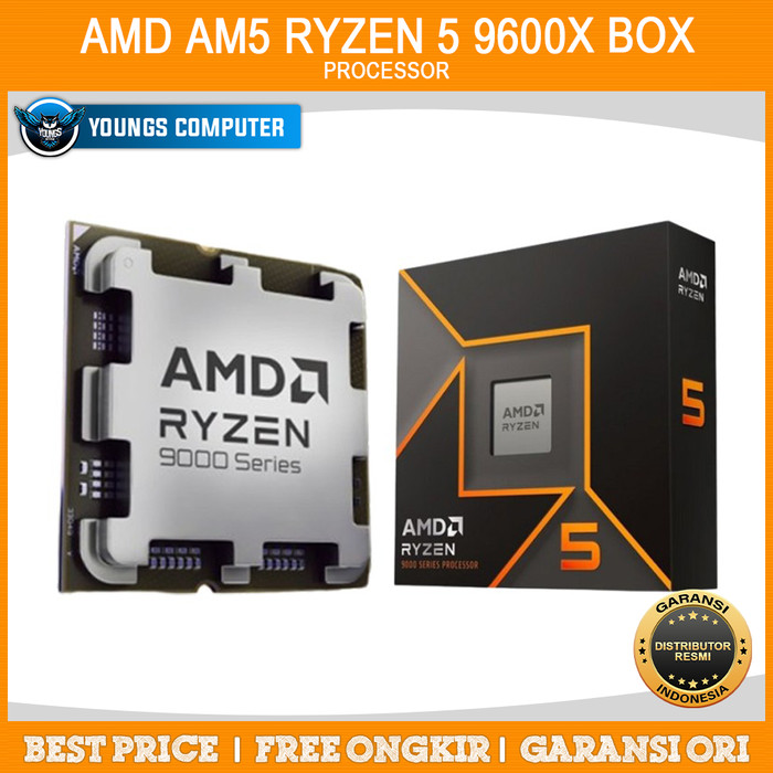 AMD AM5 RYZEN 5 9600X BOX – Youngs Computer