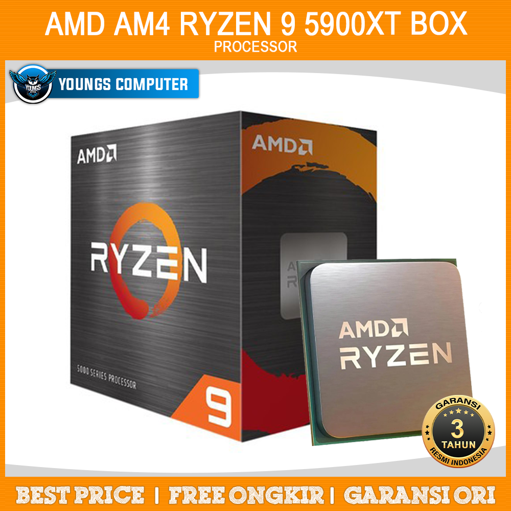 AMD AM4 RYZEN 9 5900XT BOX – Youngs Computer