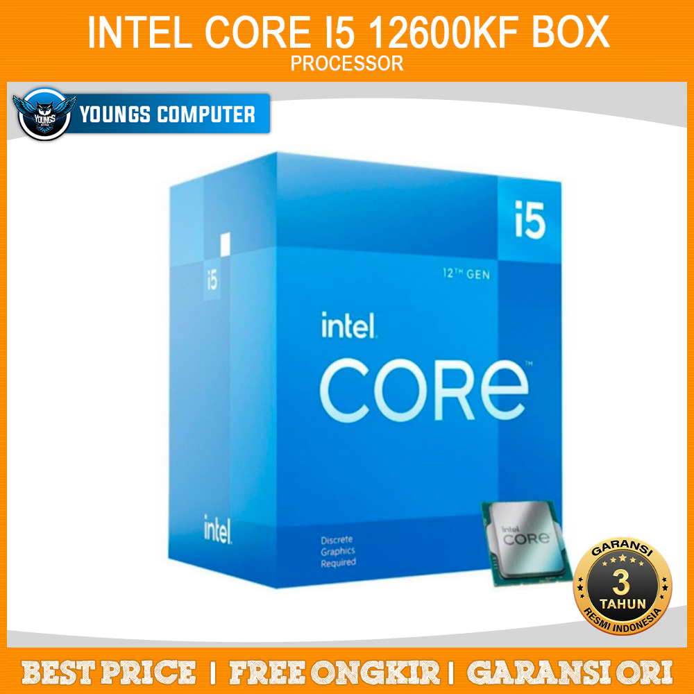 INTEL CORE i5 12600KF BOX – Youngs Computer