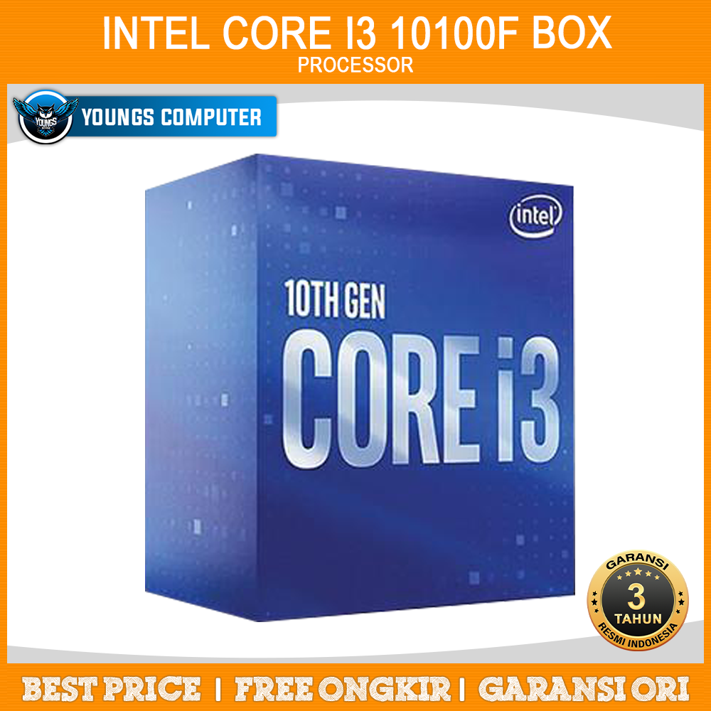 INTEL CORE i3 10100F BOX – Youngs Computer
